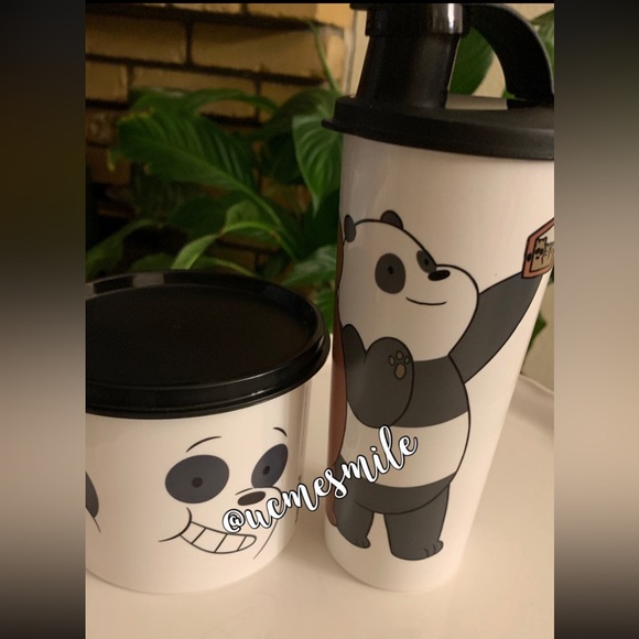 Tupperware | Kitchen | Tupperware We Bare Bears Tumbler And Container ...
